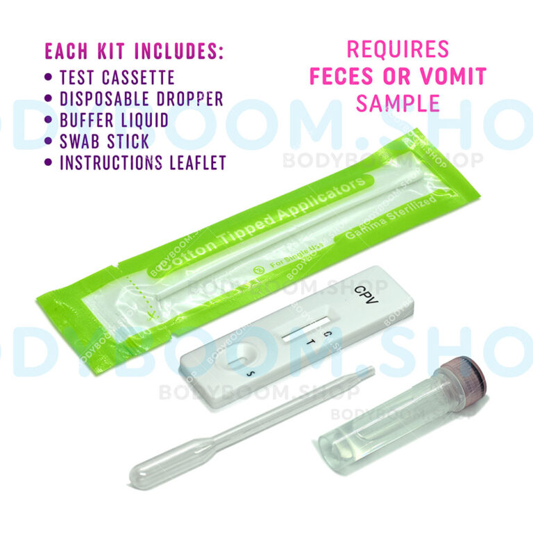 Parvo Test Kit for Dogs - Canine Parvovirus At-Home Testing