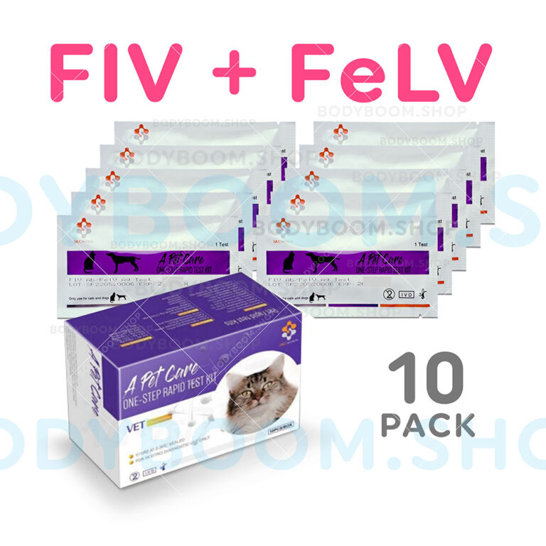 FeLV and FIV Test for Cats Feline Leukemia / Immunodeficiency Kit