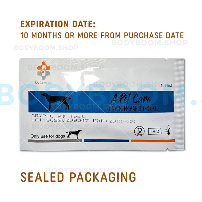 Crypto Test for Dogs - Canine Cryptosporidium At-Home Testing Kit