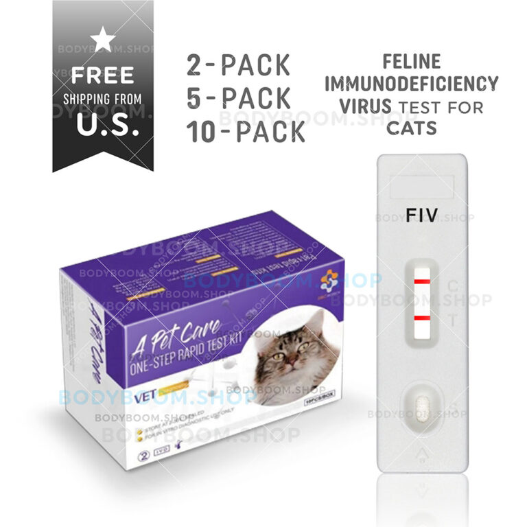 Giardia Test for Dogs & Cats Giardiasis Ag At-Home Pet Testing Kit