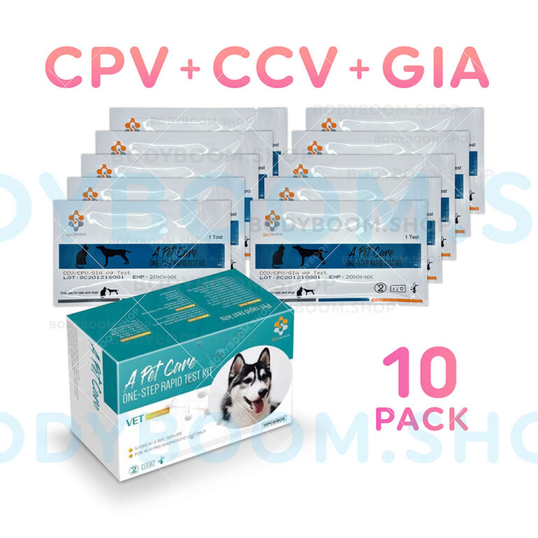 CPV CCV GIA Test for Dogs - 3-in-1 Home Rapid Testing Kit